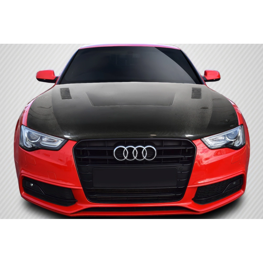 2013 2016 Audi A5 S5 B8 Carbon Creations DriTech Eros Version 1 Hood 1 Piece